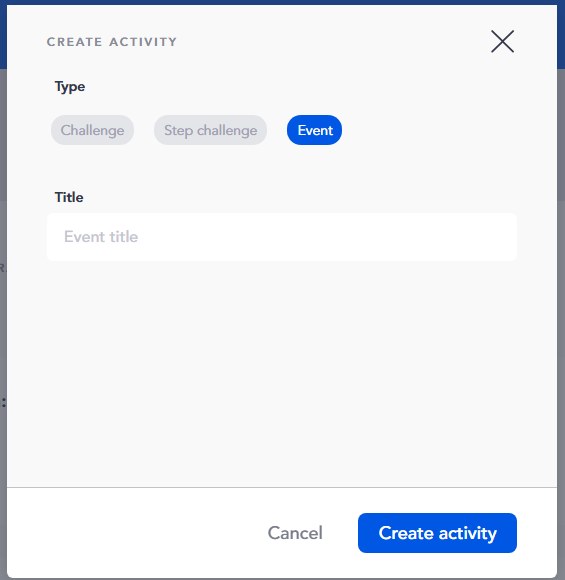 How do I create an event? (Admin) – Cooleaf EX Support Center